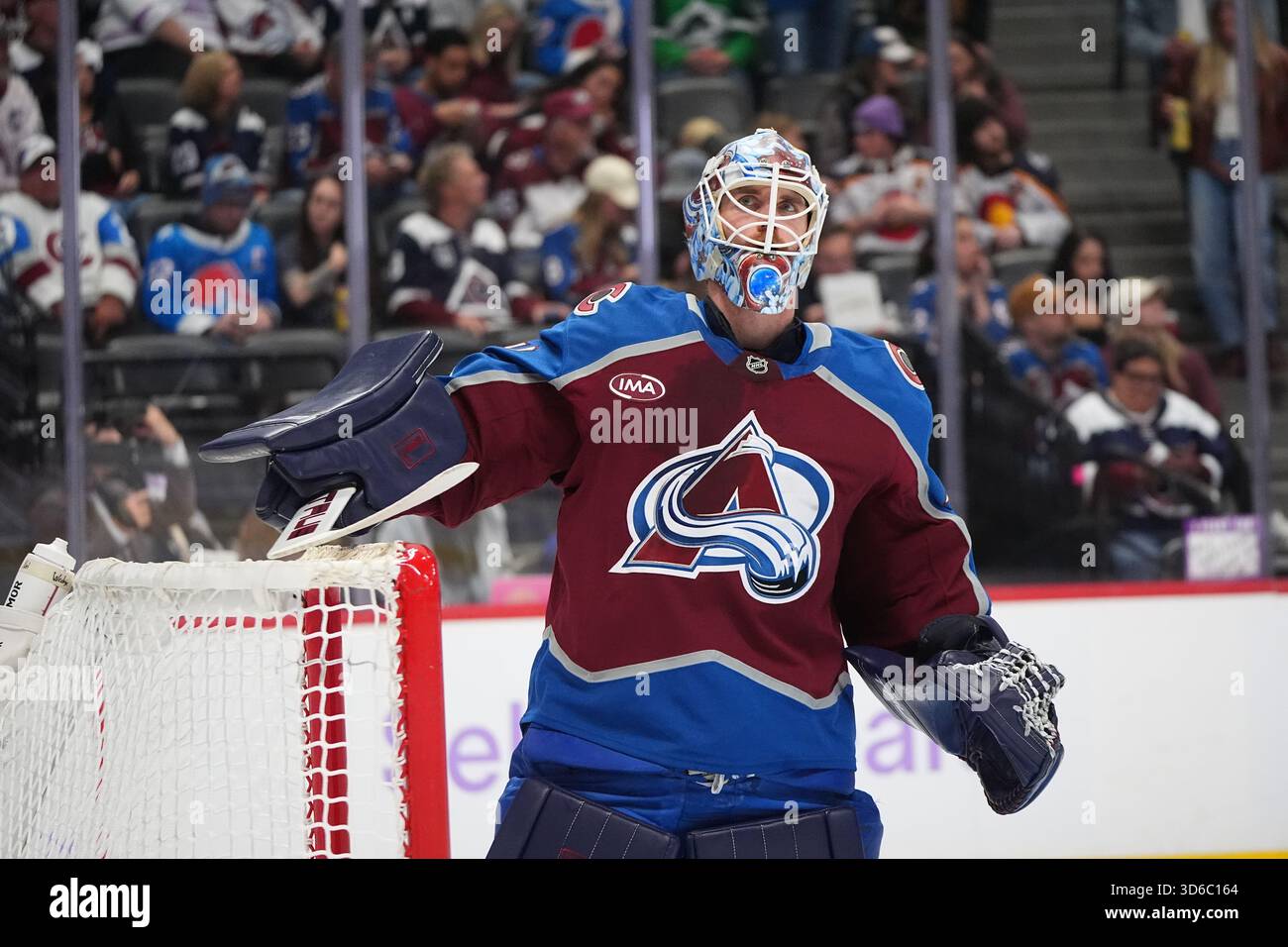 Colorado Avalanche goaltender Scott Wedgewood (41) in the second period ...