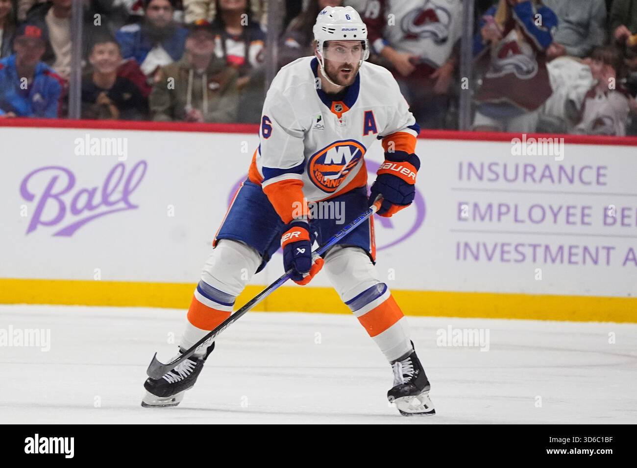 New York Islanders defenseman Ryan Pulock (6) in the second period of ...