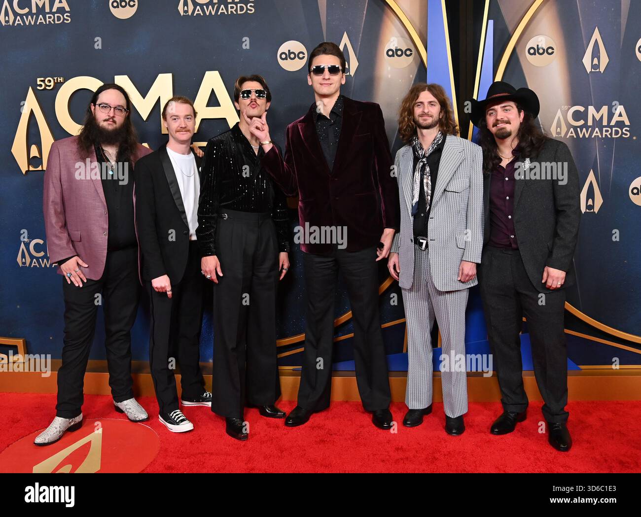 The Red Clay Strays arriving at the 59th Annual Country Music ...