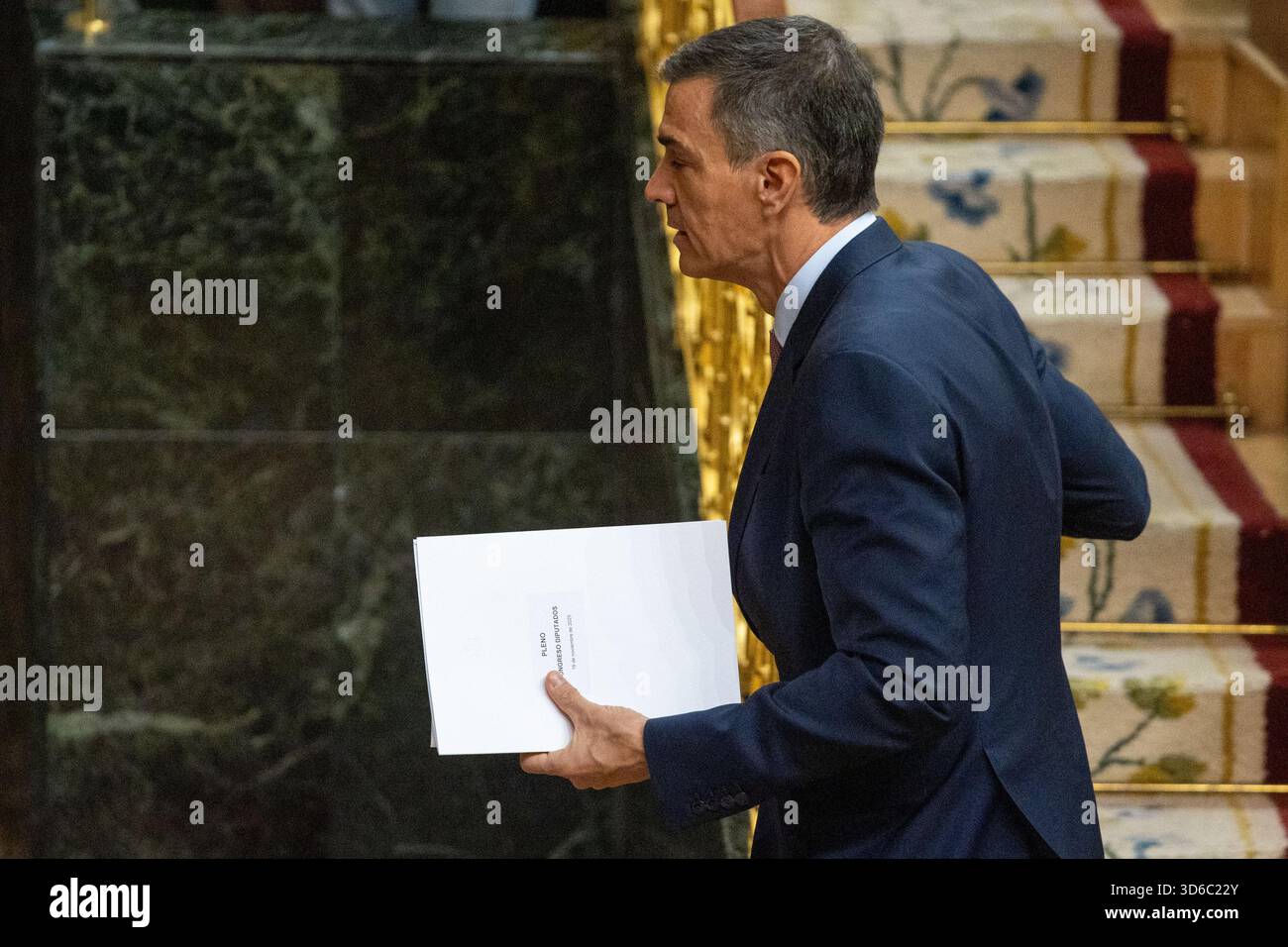 Pedro Sánchez, Spanish Prime Minister attends the plenary session of ...