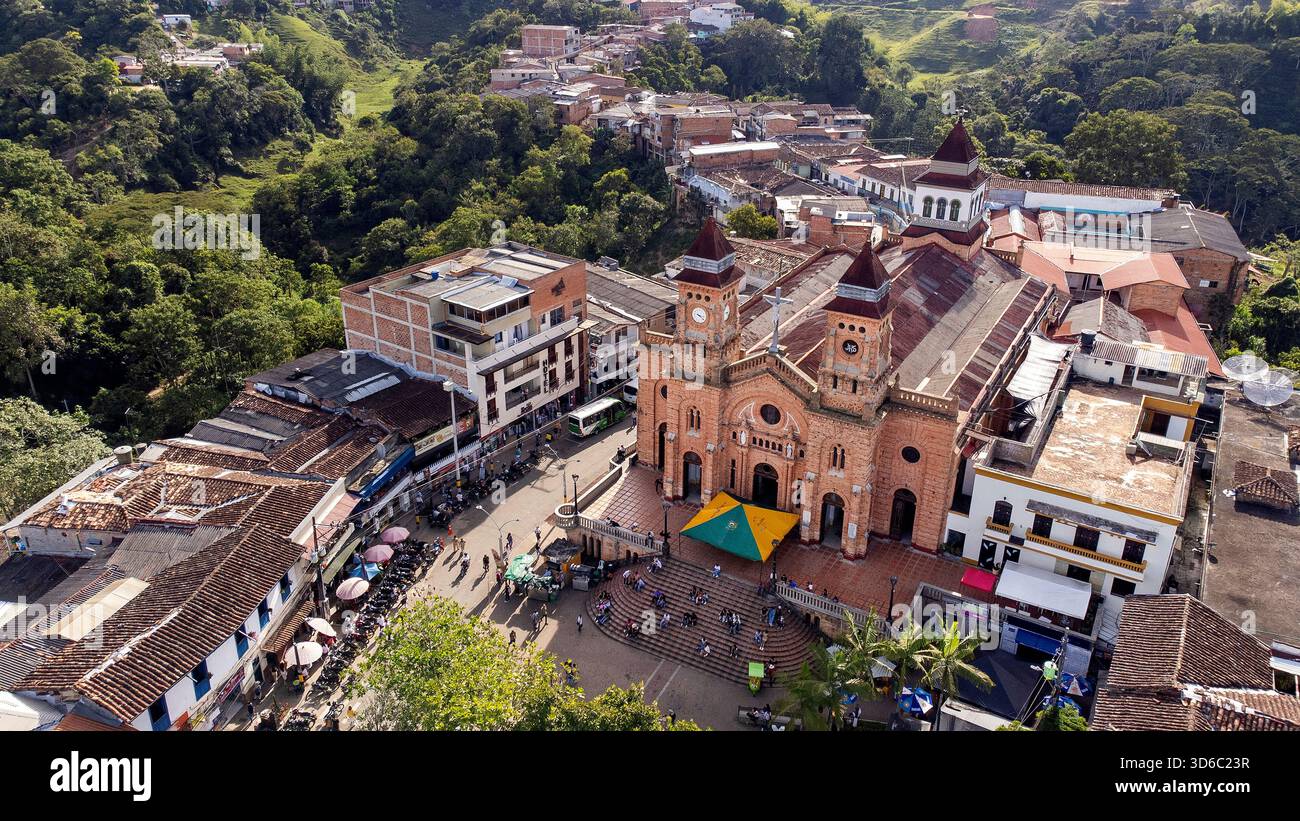 Yolombo, Antioquia - Colombia. October 19, 2025. The municipality was ...