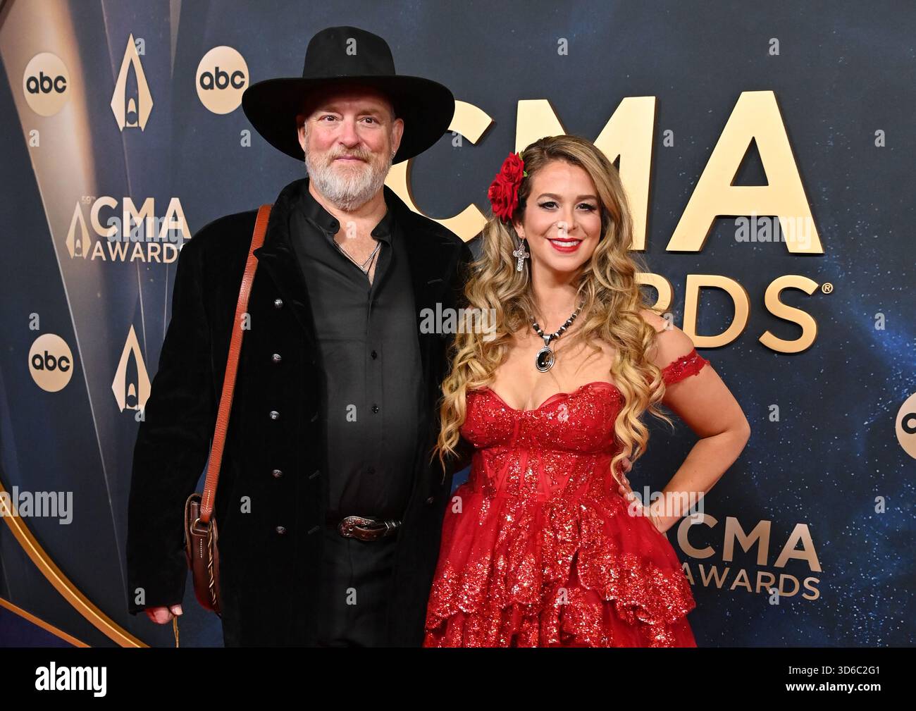 John Carter Cash and Ana Cristina Cash arriving at the 59th Annual ...