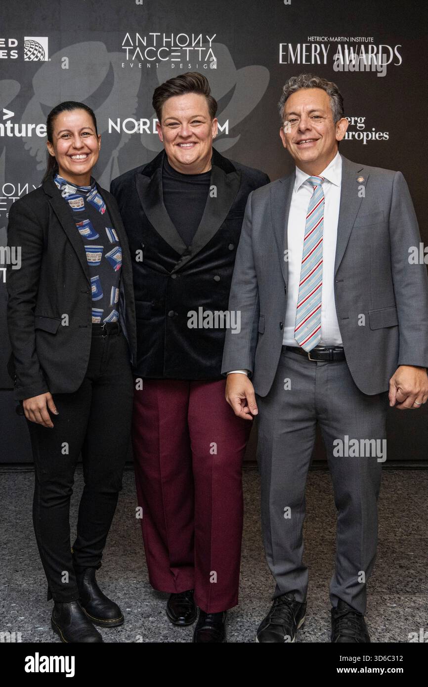 Tiffany Caban, Amy Harclerode and Lincoln Restler attend Hetrick-Martin ...