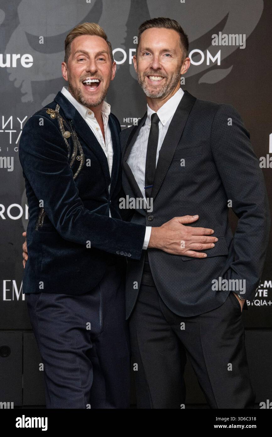 Robin Lord Taylor and Benjamin Dixon attend Hetrick-Martin Institute’s ...