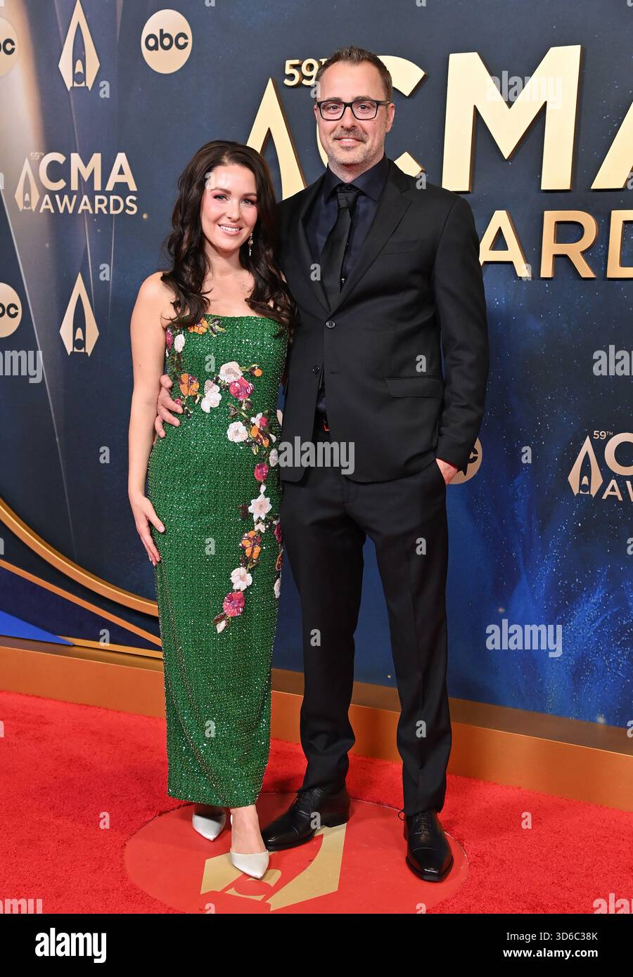 Jim Cooley arriving at the 59th Annual Country Music Association Awards ...