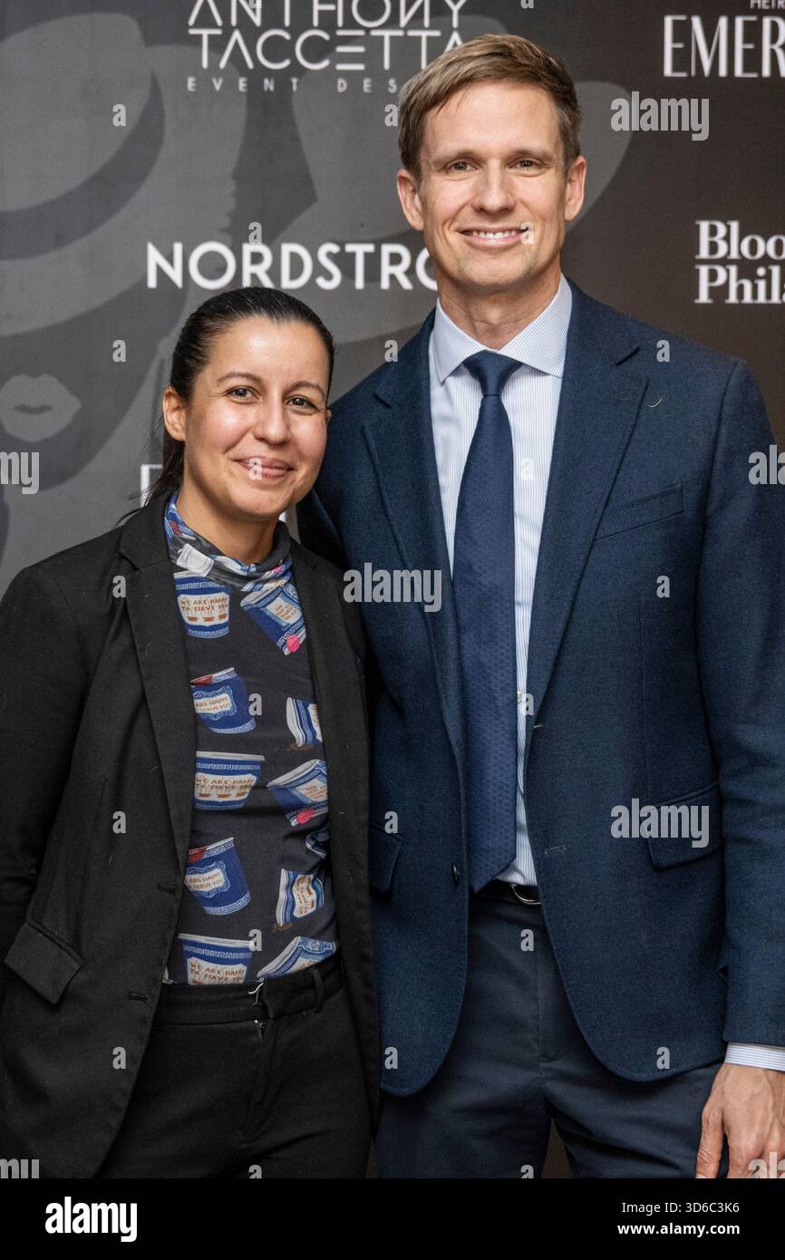 Tiffany Caban and Erik Bottcher attend Hetrick-Martin Institute’s 2025 ...