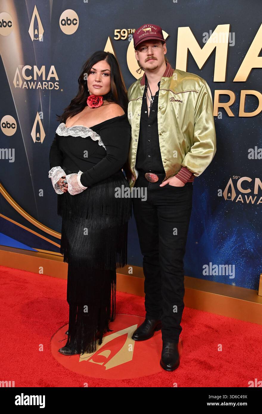 The Band Loula, Malachi Mills and Logan Simmons arriving at the 59th ...