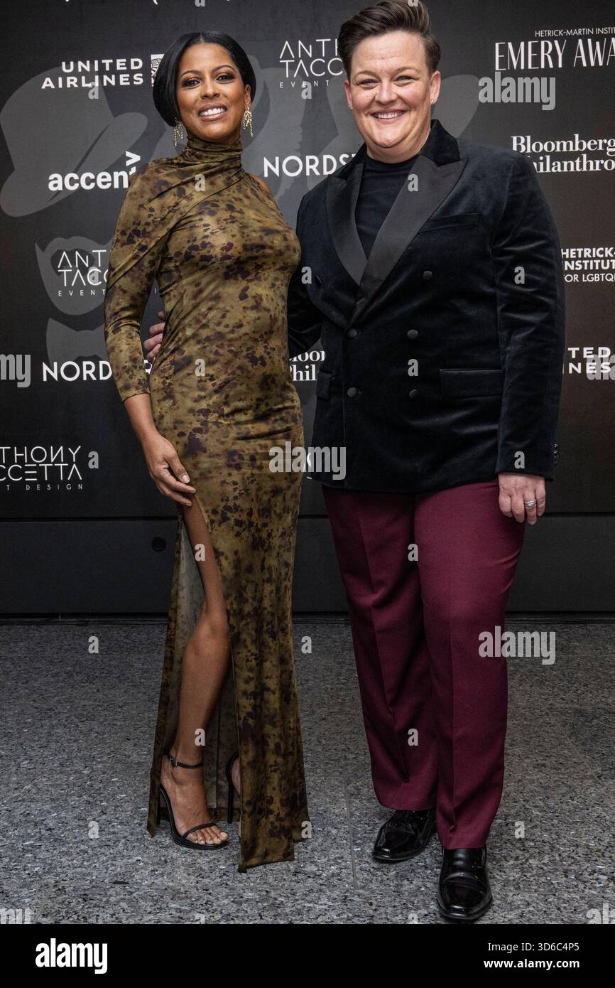 Tamron Hall and Amy Harclerode attend Hetrick-Martin Institute’s 2025 ...