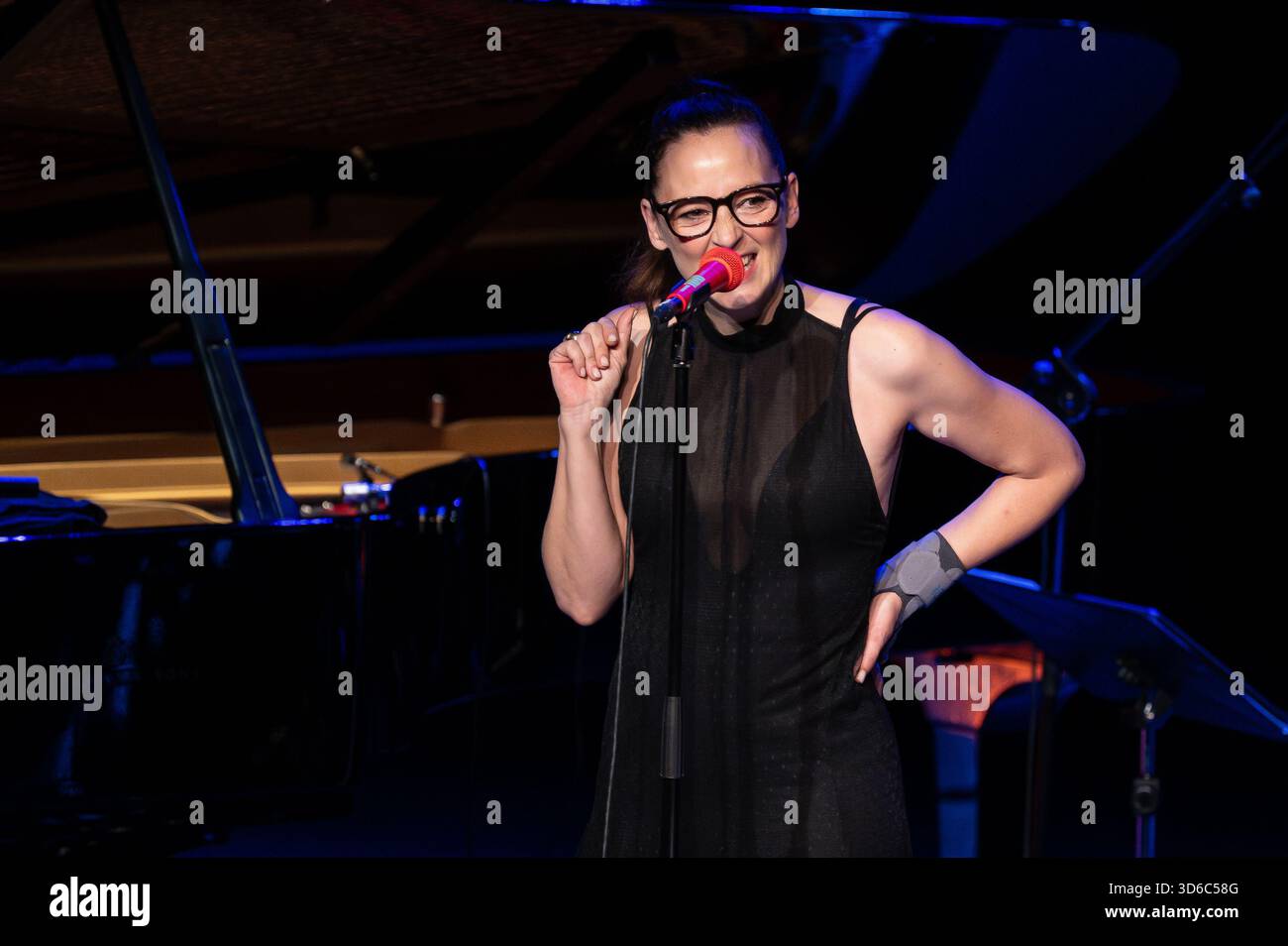 Leonor Watling performs during the JAZZMADRID concert at the Fernanda ...