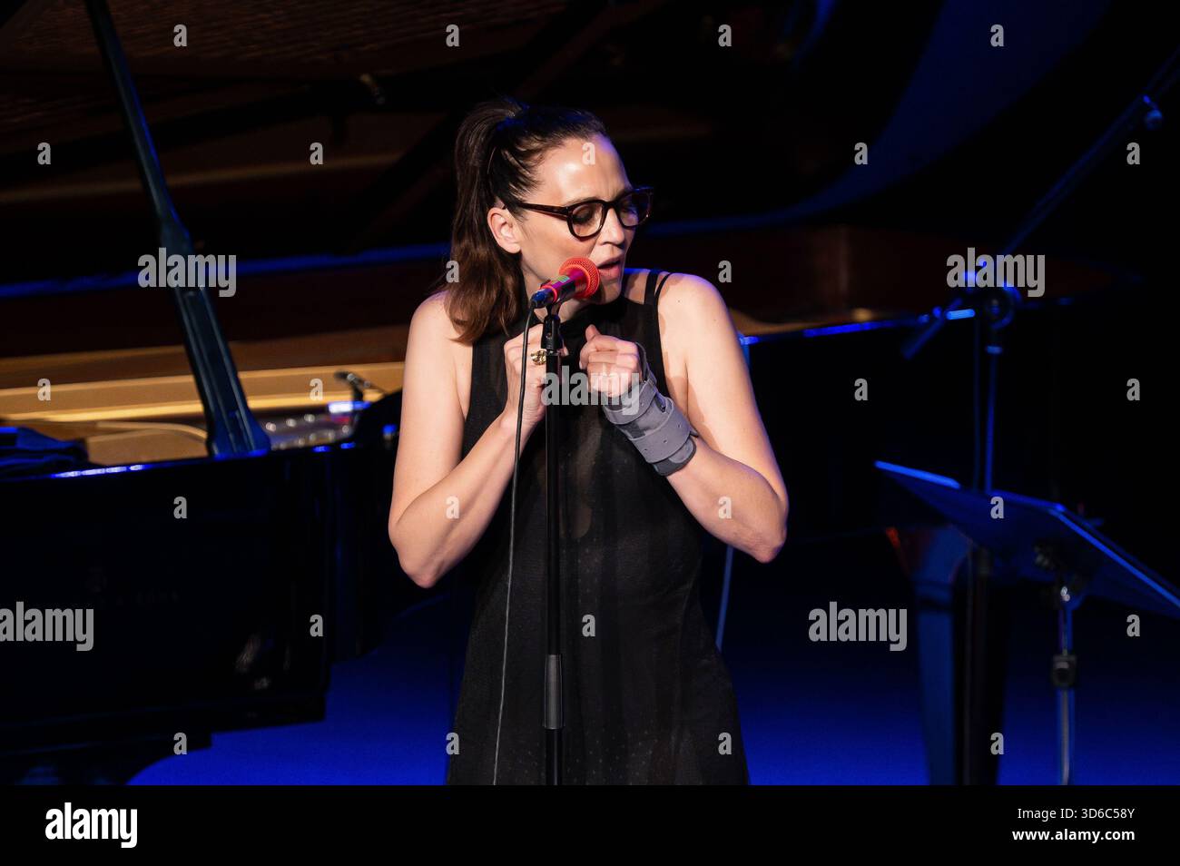 Leonor Watling performs during the JAZZMADRID concert at the Fernanda ...