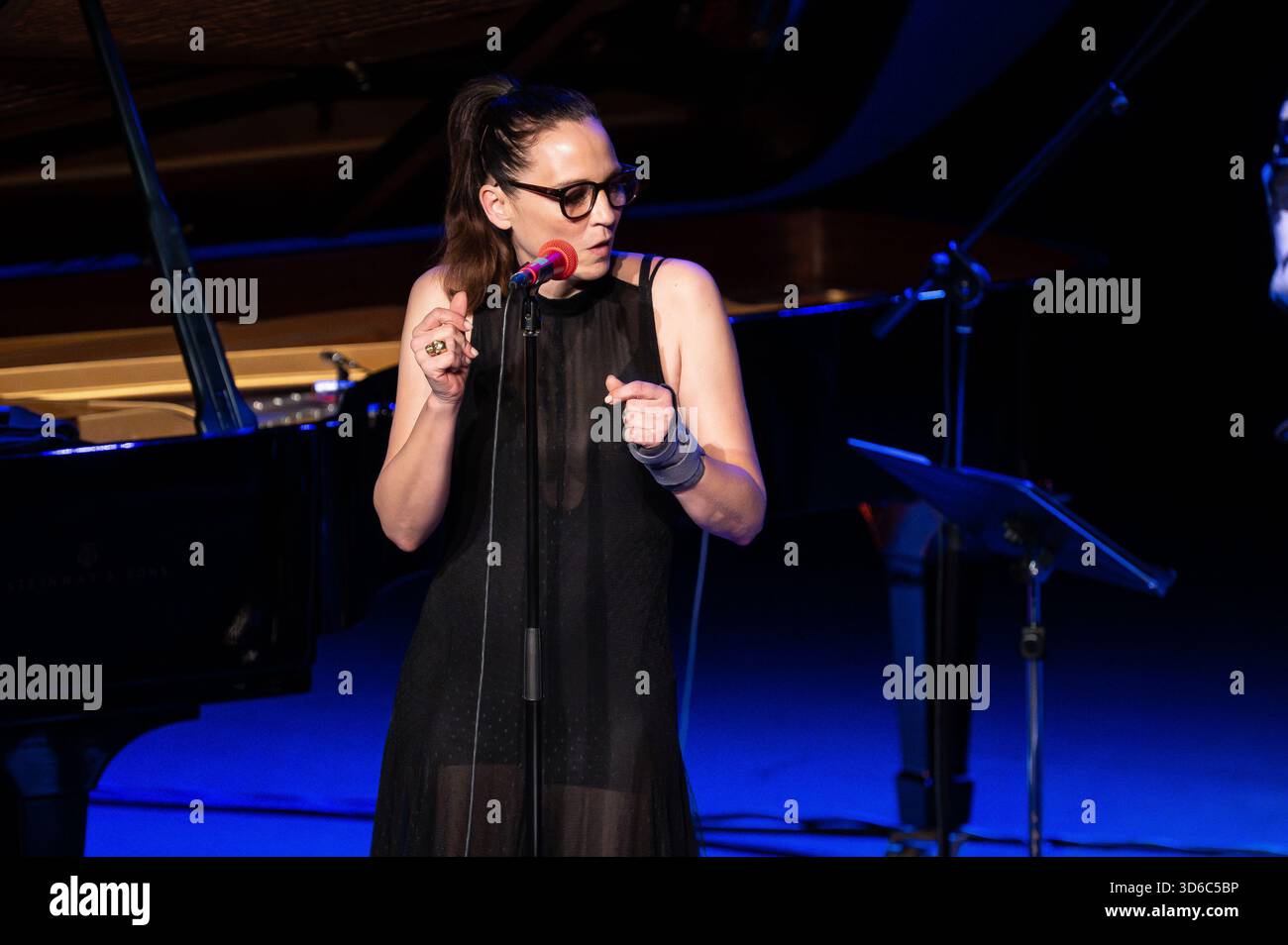 Leonor Watling performs during the JAZZMADRID concert at the Fernanda ...