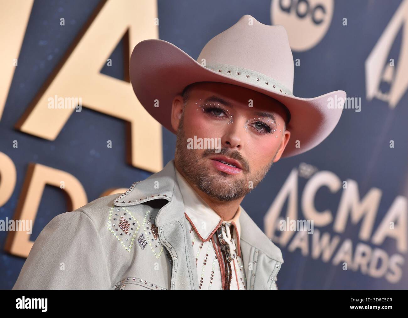 Adam Mac arriving at the 59th Annual Country Music Association Awards ...