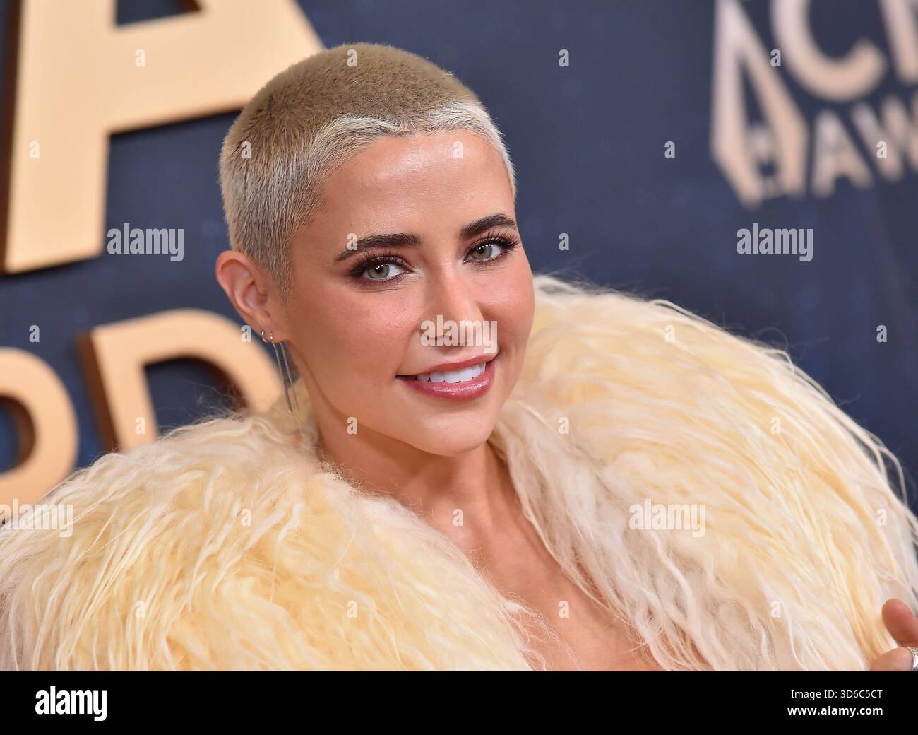 Cece arriving at the 59th Annual Country Music Association Awards held ...