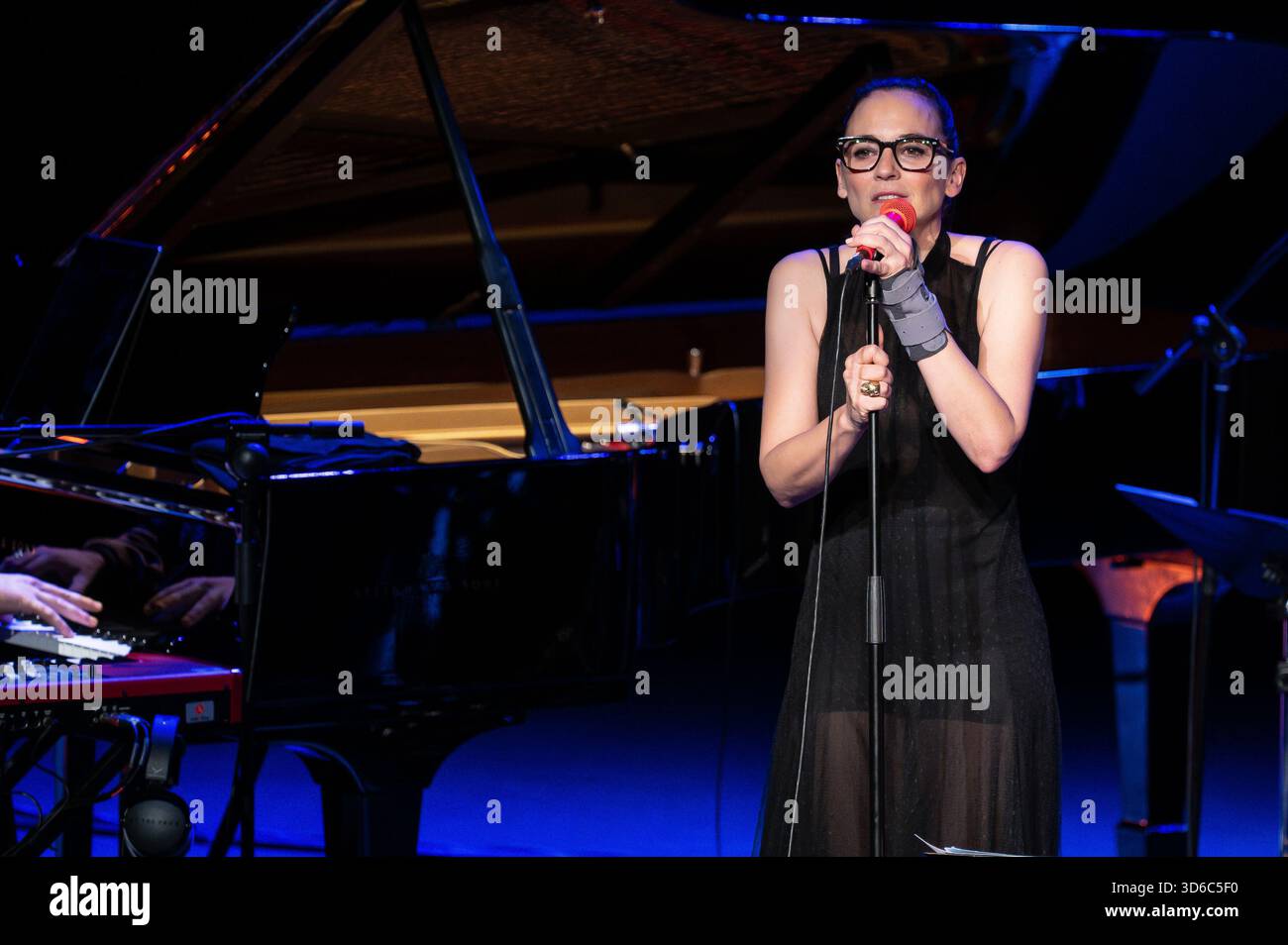 Leonor Watling performs during the JAZZMADRID concert at the Fernanda ...