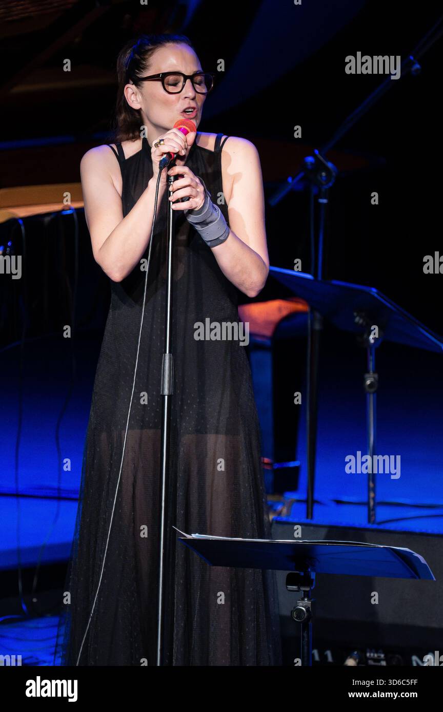 Leonor Watling performs during the JAZZMADRID concert at the Fernanda ...