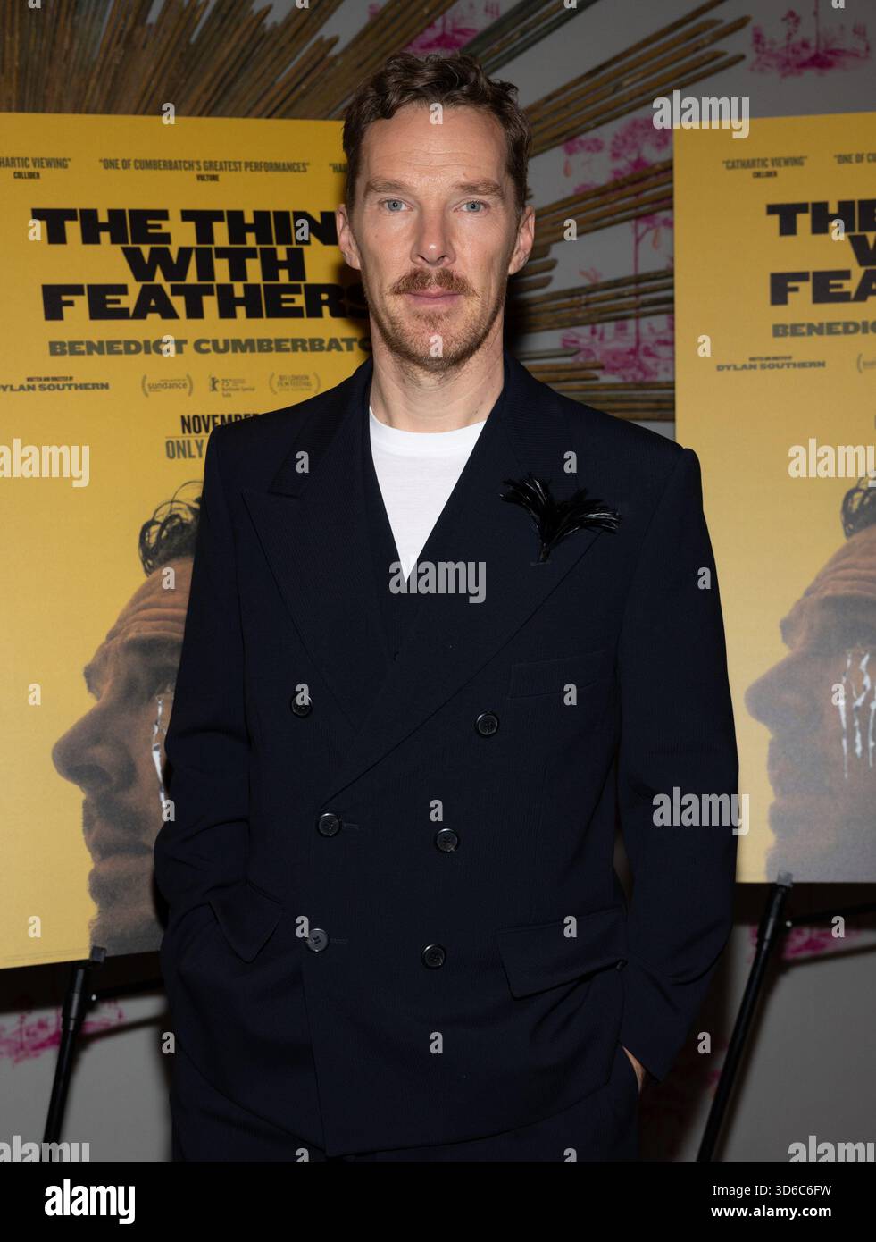 Benedict Cumberbatch attends the special screening of "The Thing with ...