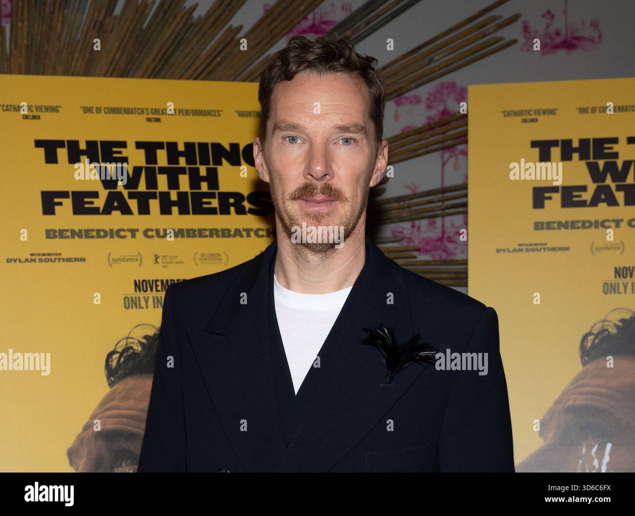 Benedict Cumberbatch attends the special screening of "The Thing with ...