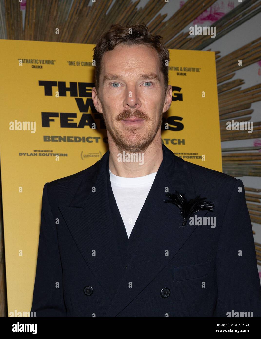 Benedict Cumberbatch attends the special screening of "The Thing with ...