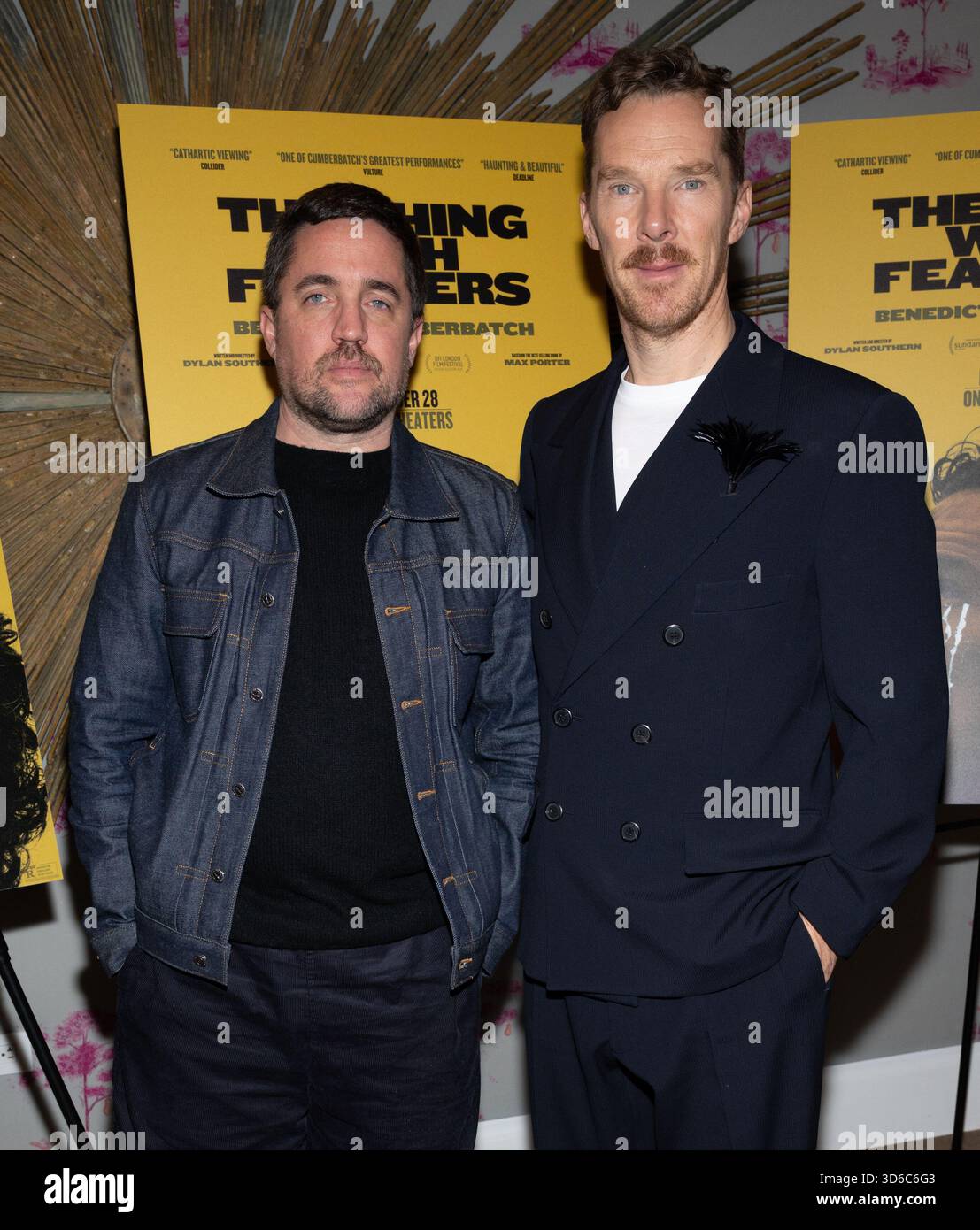 Dylan Southern, left, and Benedict Cumberbatch attend the special ...