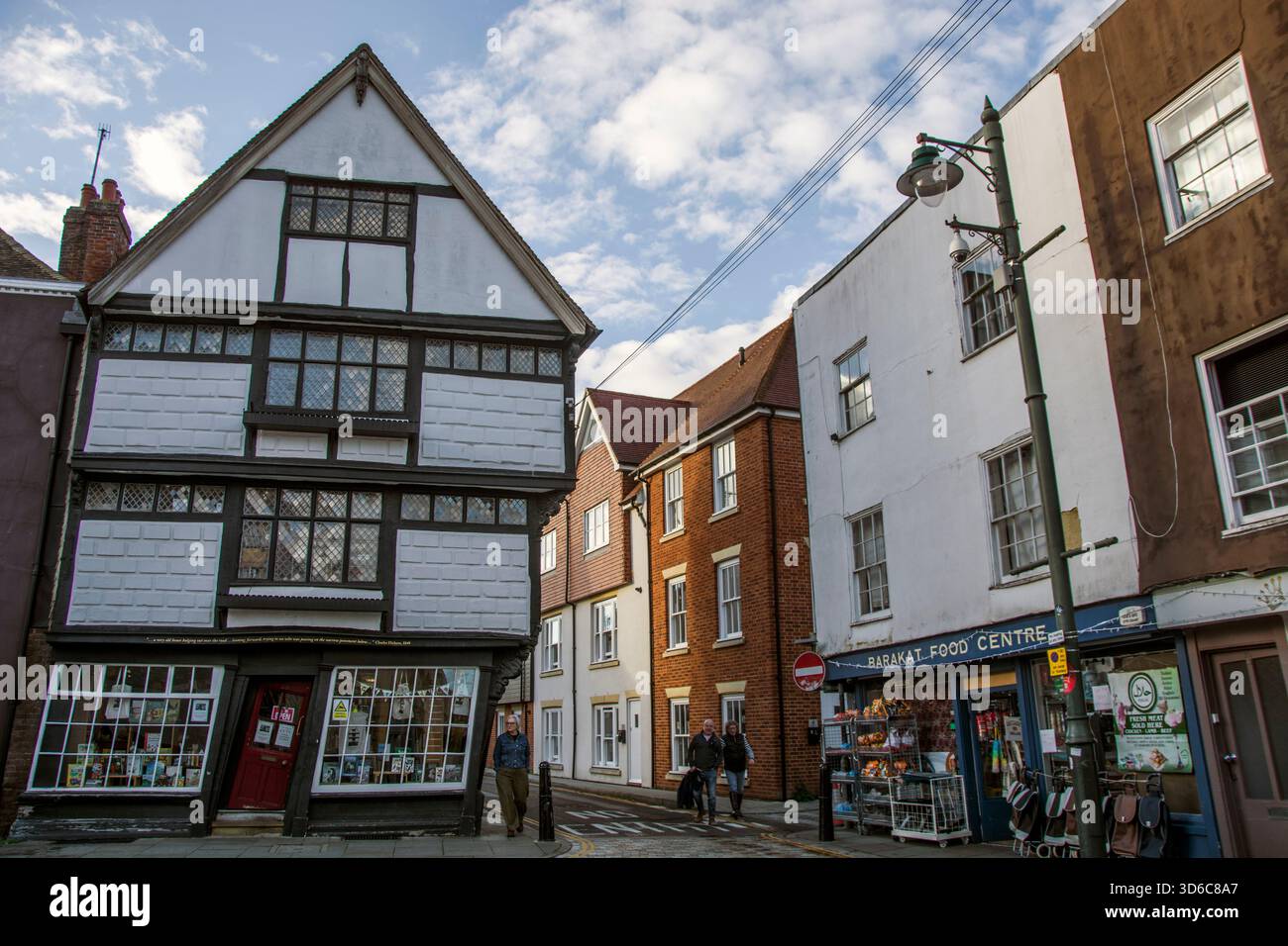 The Crooked House was built in 1617 , and has looked like it's going to ...
