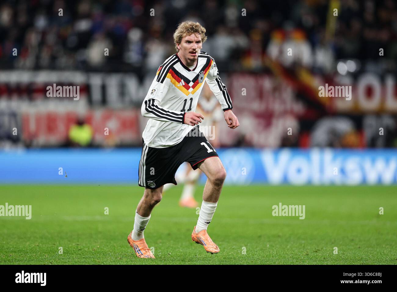 Nick Woltemade of Germany seen during European World Cup Qualifiers ...