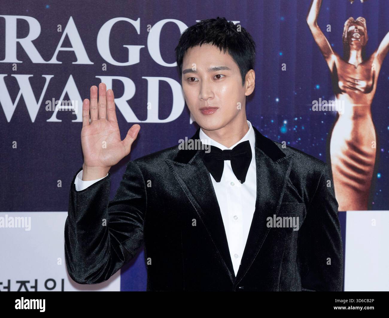 19 November 2025 - Seoul, South Korea : South Korean actor Ahn Bo-hyun, arrives red-carpet for ...