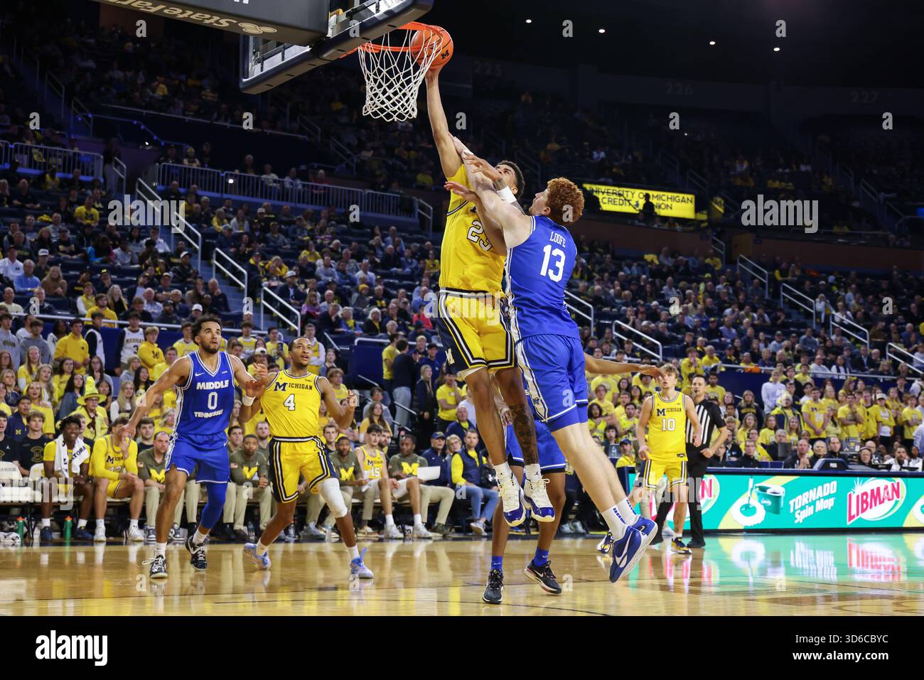 ANN ARBOR, MI - NOVEMBER 19: Michigan Wolverines forward Yaxel ...