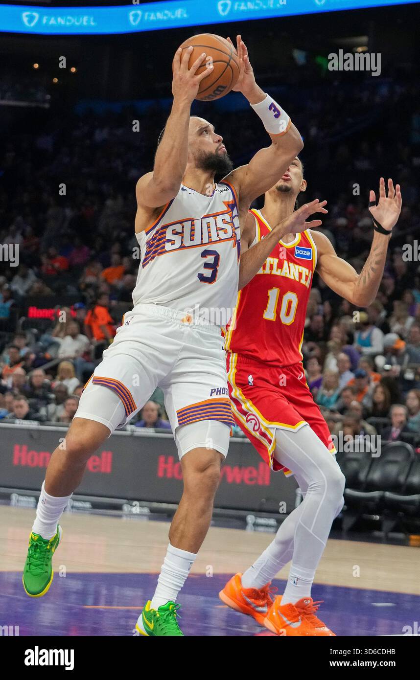 Phoenix Suns forward Dillon Brooks (3) during of an NBA basketball game ...