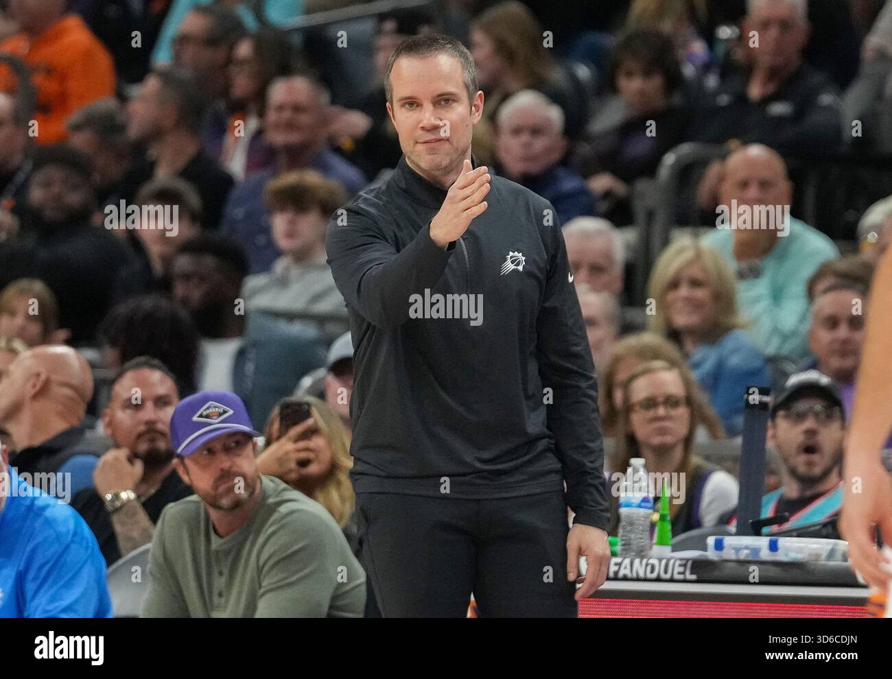 Phoenix Suns head coach Jordan Ott during of an NBA basketball game ...