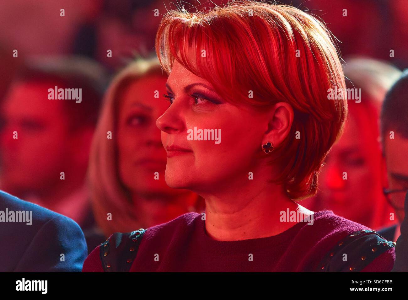 Bucharest, Romania. 19th Nov, 2025: Lia Olguta Vasilescu, mayor of ...