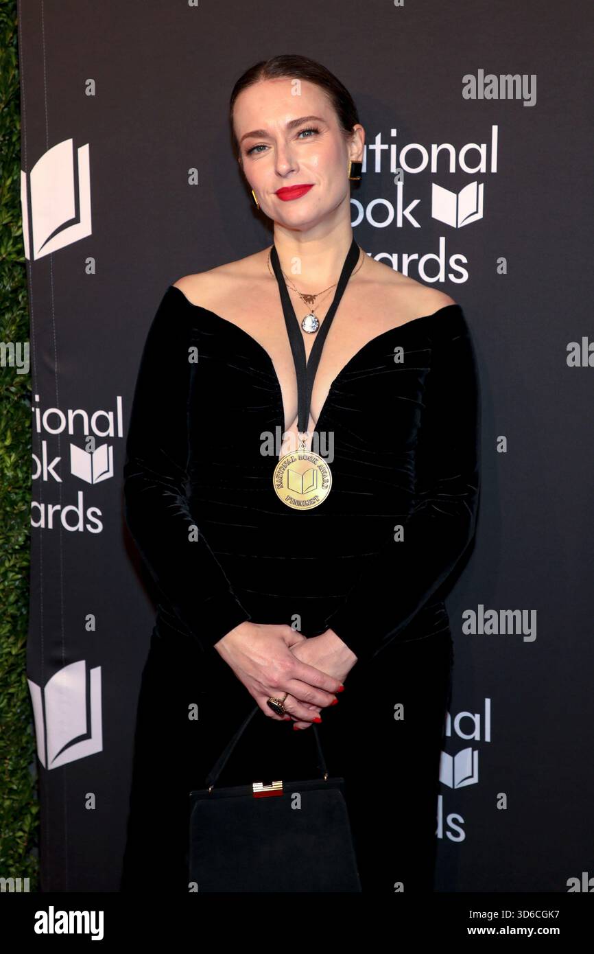Author Julia Ioffe attends the 76th National Book Awards ceremony at ...