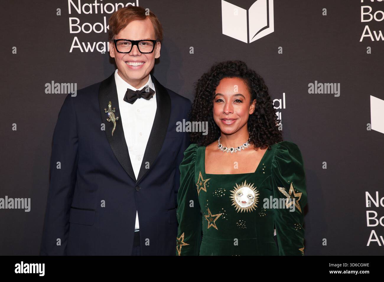 Actor Jeff Hiller, left, and singer-songwriter Corinne Bailey Rae ...