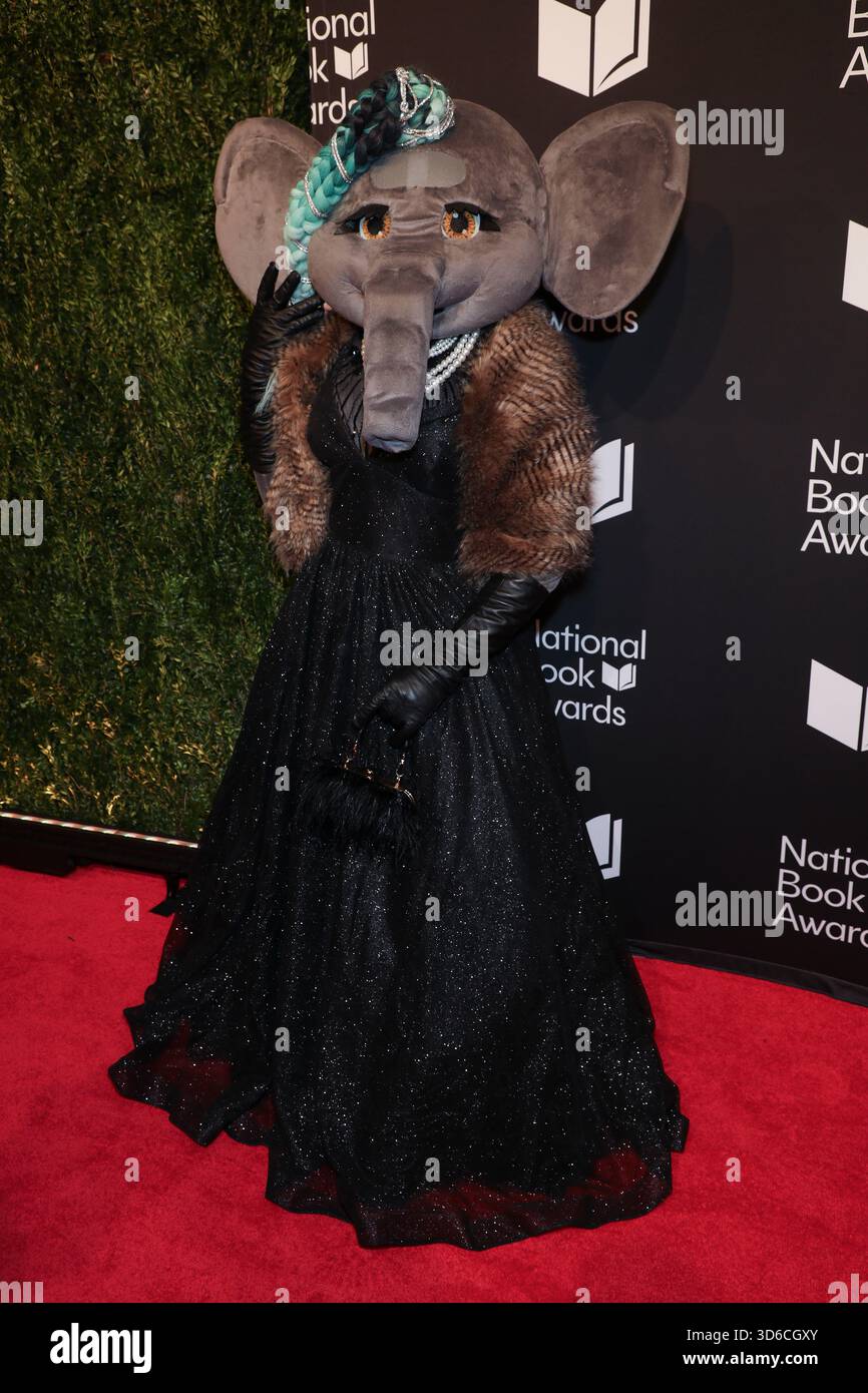 New York Liberty mascot Ellie the Elephant attends the 76th National ...