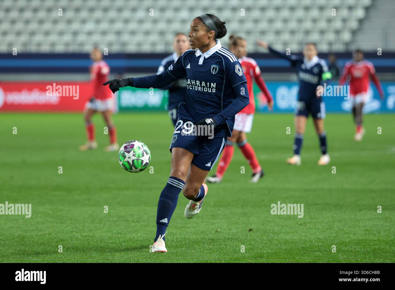 Deja Davis of Paris FC during the UEFA Women's Champions League, League ...