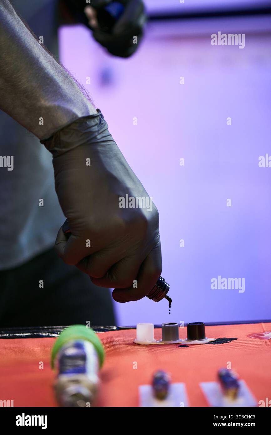 Young ink caps hi-res stock photography and images - Alamy