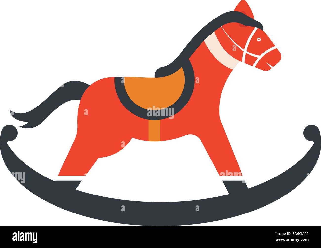 Rocking horse shape Stock Vector Images - Alamy