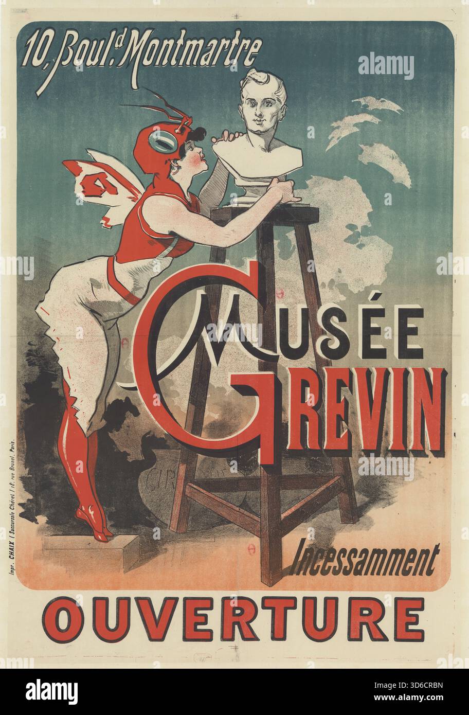 "10, Boulevard Montmartre, Mus?e Gr?vin, incessamment ouverture (1882 ...