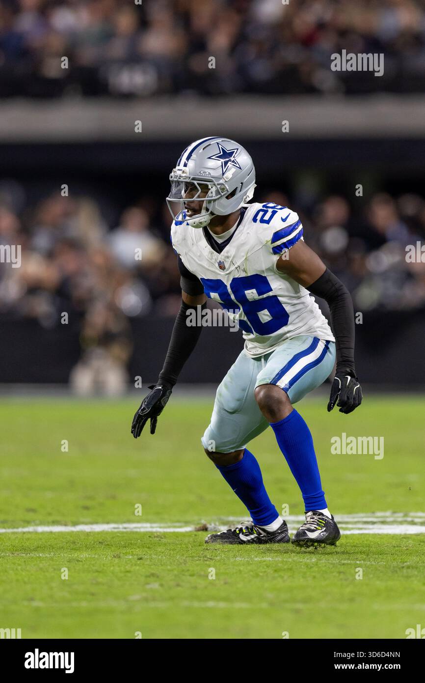 Dallas Cowboys cornerback DaRon Bland (26) against the Las Vegas ...