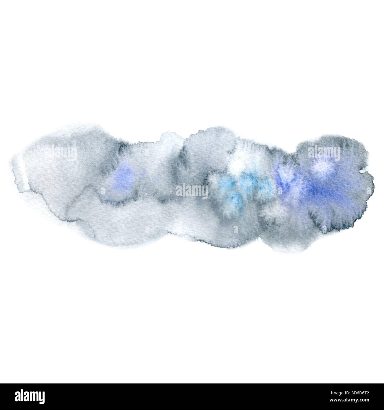 Gray wash watercolor Cut Out Stock Images & Pictures - Alamy