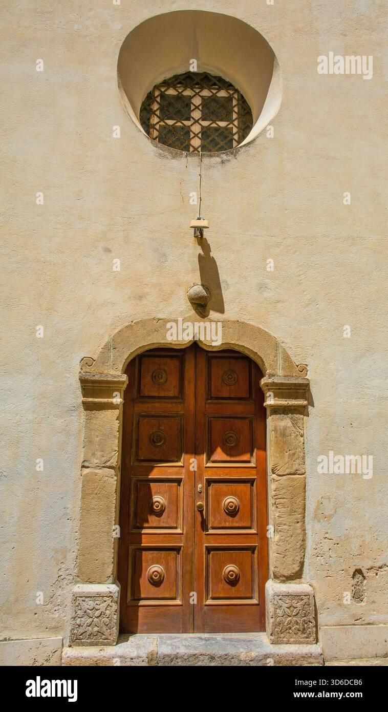 A side door of Chiesa dell'Immacolatella, Church of the Immaculate ...