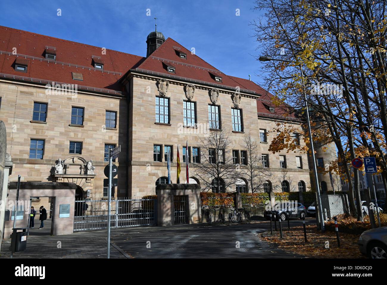 Nuremberg Palace of Justice building, where the Nuremberg trials of the ...