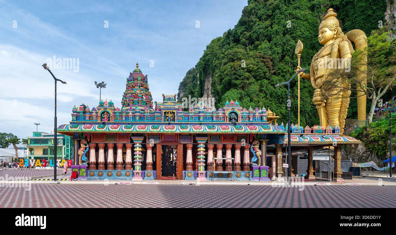 Kuala Lumpur, Malaysia - Feb. 18, 2025: Batu Caves. Colorful Sri ...