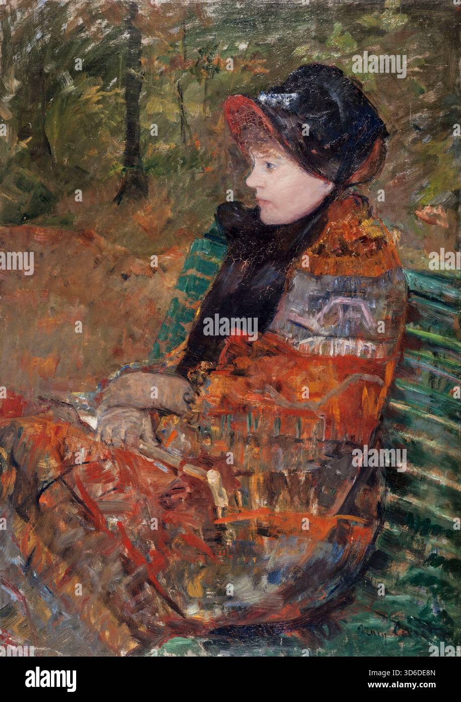 "Automne, portrait de Lydia Cassatt (1880). Mary Cassatt (American ...