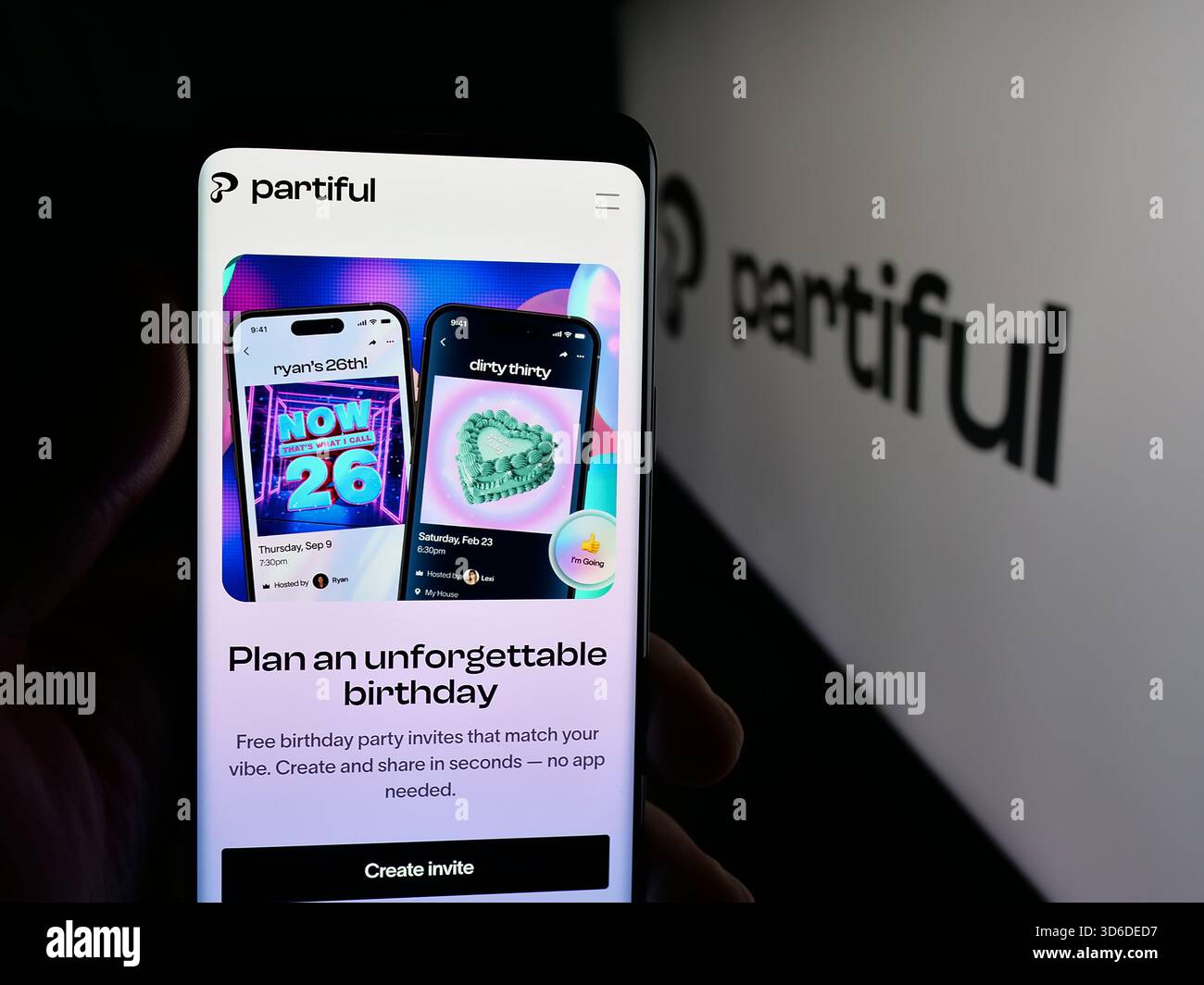 In this photo illustration, a smartphone with the web page of US social ...