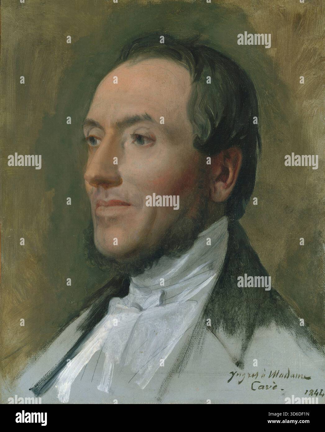 "Edmond Cav? (1794?1852) (1844). Jean Auguste Dominique Ingres (French ...