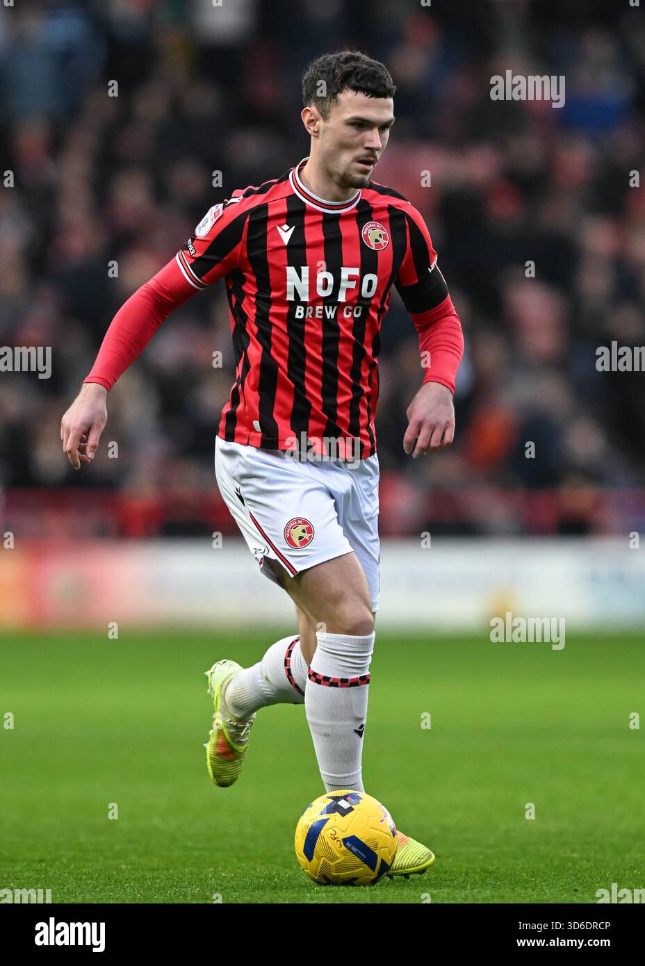 Walsall's Connor Barrett during the Sky Bet League Two match at the ...