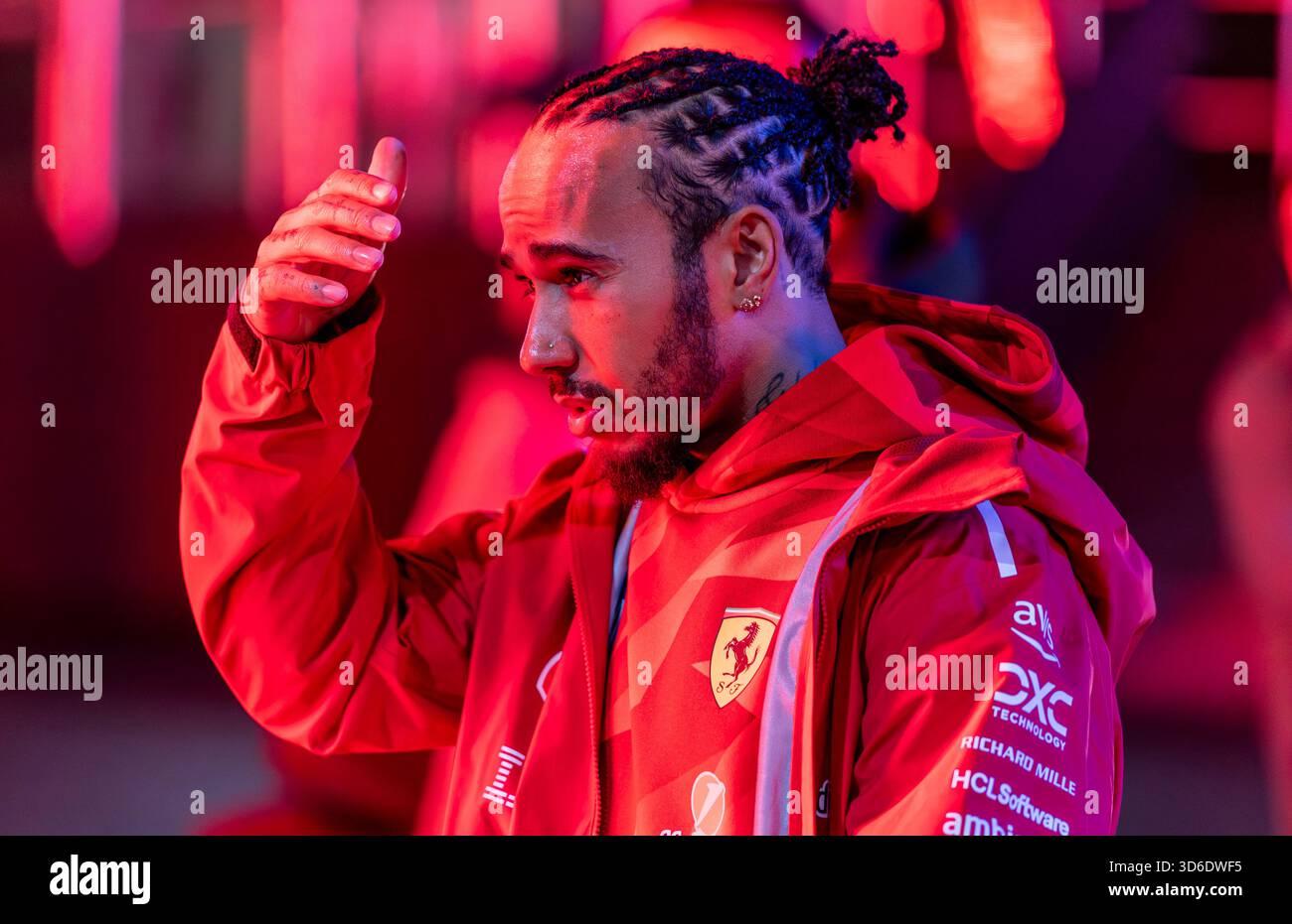 November 19 2025 Las Vegas NV, U.S.A. Ferrari driver Lewis Hamilton (44 ...