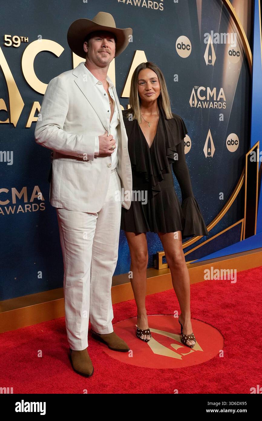 19 November 2025 - Nashville, Tennessee - Brian Kelley, Brittney Marie ...