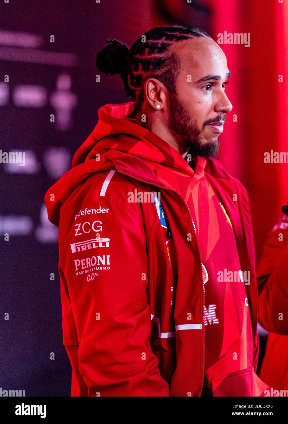 November 19 2025 Las Vegas NV, U.S.A. Ferrari driver Lewis Hamilton (44 ...