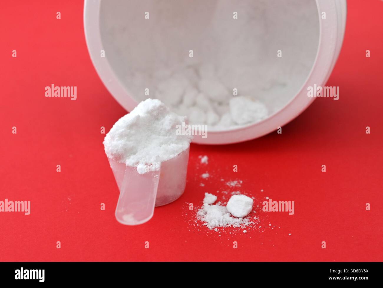 Creatine is an organic compound . supplements and fitness theme Stock ...